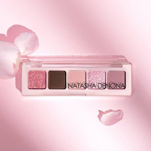 Soft Smokey Sparkling Eye Look , MINI ROSE EYESHADOW PALETTE – Natasha ...